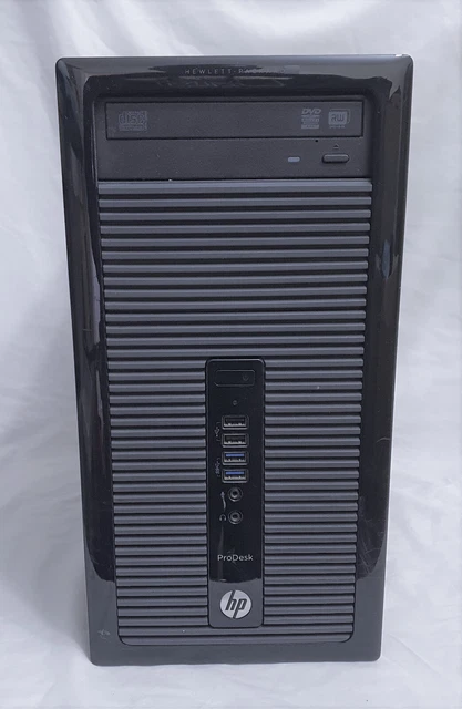 HP PRODESK 400 G1 MT Intel Core i5-4570@3.20GHz 4GB RAM 500GB HDD ...