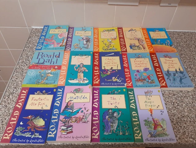 ROALD DAHL BOOKS collection 14 books. Matilda, The Twits, The BFG and ...