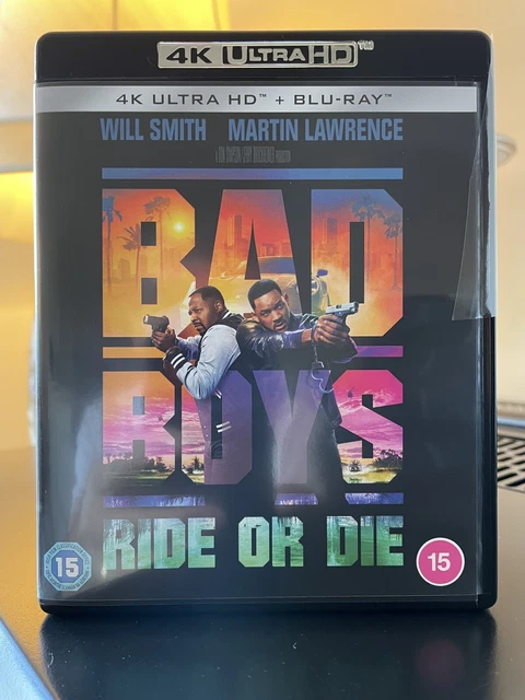 BAD BOYS RIDE Or Die 4k ULTRA HD + BLU-RAY £17.40 - PicClick UK