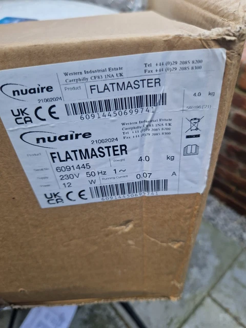 NUAIRE FLATMASTER PIV Ventilation System £255.50 - PicClick UK