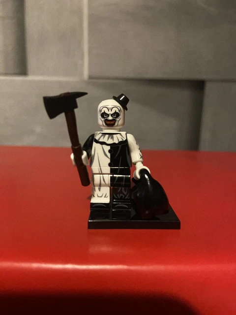 ART THE CLOWN/ TERRIFIER Customised Lego Horror with Accessories ...