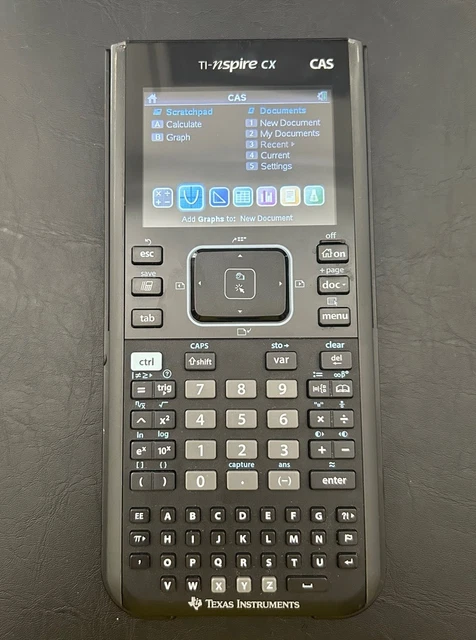 TEXAS INSTRUMENTS TI-NSPIRE CX CAS Calculator $35.00 - PicClick AU
