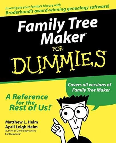 FAMILY TREE MAKER for Dummies, Helm, Matthew L. EUR 17,34 - PicClick FR