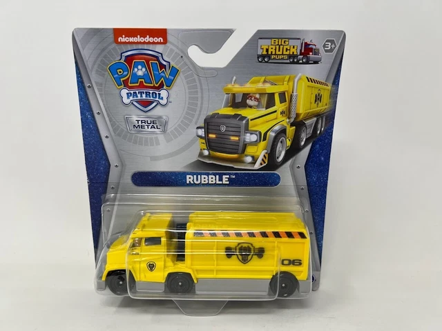 PAW PATROL BIG Truck Pups Rubble Big Rig True Metal Vehicle ...