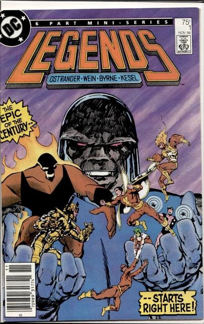 LEGENDS #1 DC Comics 1986 1ère apparition d'Amanda Waller Suicide Squad ...