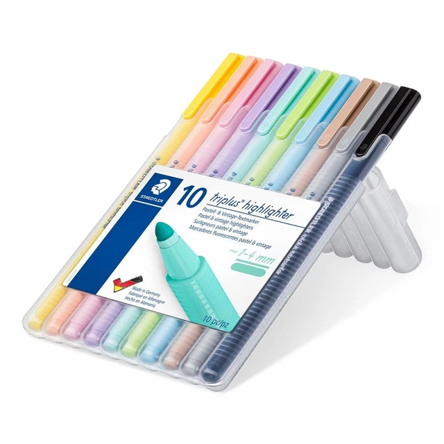 STAEDTLER 362 CSB10 triplus® textsurfer® 362 C Textmarker Farben Highlighter EUR 18,19 - PicClick DE