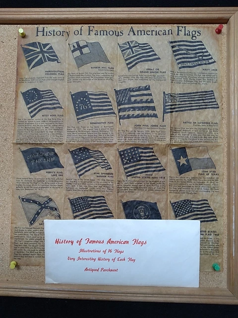 HISTORY OF 16 Famous American Flags with information on each one with ...