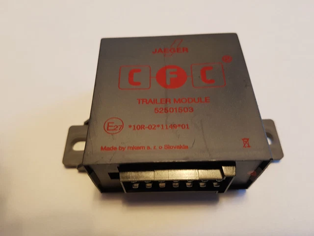 ORIGINAL JAEGER CFC Trailer Modul Anhängermodul 14-polig Steuergerät ...