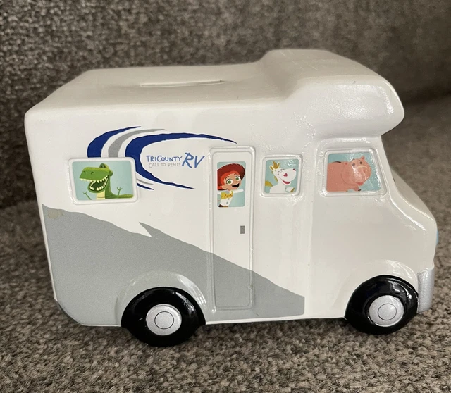 DISNEY PIXAR TOY Story Money Box Campervan Primark £9.00 - PicClick UK