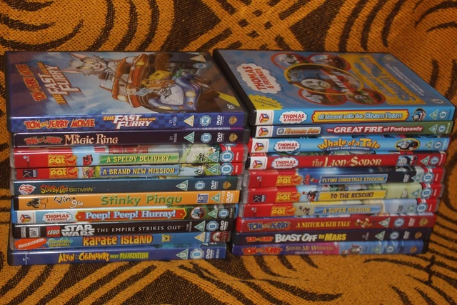 20 X CHILDRENS Classic TV Cartoon DVD Job Lot Bundle - Good Mix - Ref18 ...