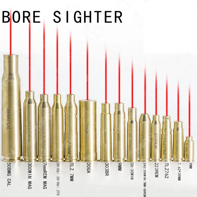 CARTOUCHE LASER RED Dot Bore Sighter Discussion catégorie visée Scopes ...