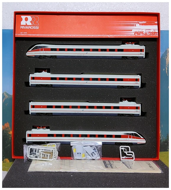 RIVAROSSI R0454 FS Etr 460 Elettrotreno “Pendolino” Quattro Elementi 1: ...