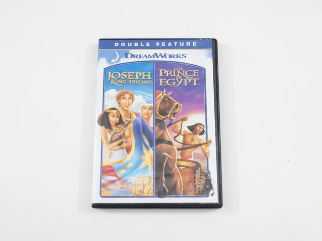 DREAMWORKS JOSEPH THE Dreamer and The Prince of Egypt 2 Disc DVD Set £3.77 - PicClick UK