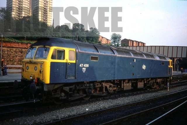 35MM SLIDE BR British Railways Diesel loco 47456 Class 47 1987 Original £4.98 - PicClick UK