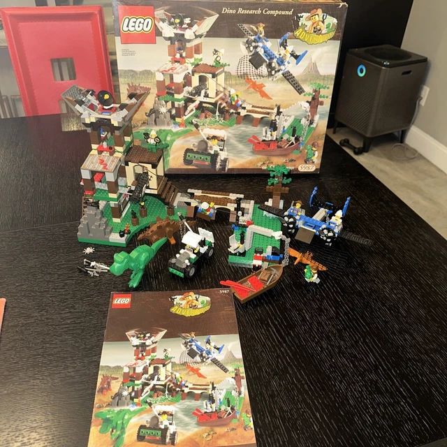 LEGO ADVENTURERS DINO Island Dino Research Compound 5987 In 2000 ...