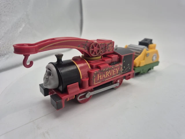 TRACKMASTER THOMAS THE Tank Engine Train Harvey 2013 Tested & Working ...
