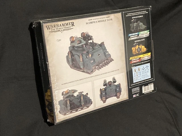 HORUS HERESY LEGIONES Astartes Scorpius Missile Serbatoio Warhammer 40K ...