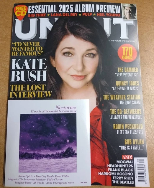 UNCUT ISSUE 334 Kate Bush (Magazine, CD) January 2025 [NEW] £7.49 ...