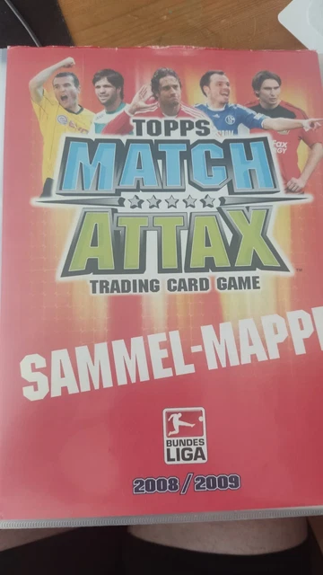 MATCH ATTAX BUNDESLIGA 2008/2009 Album Sammlung Mit Matchwinnern EUR 14 ...