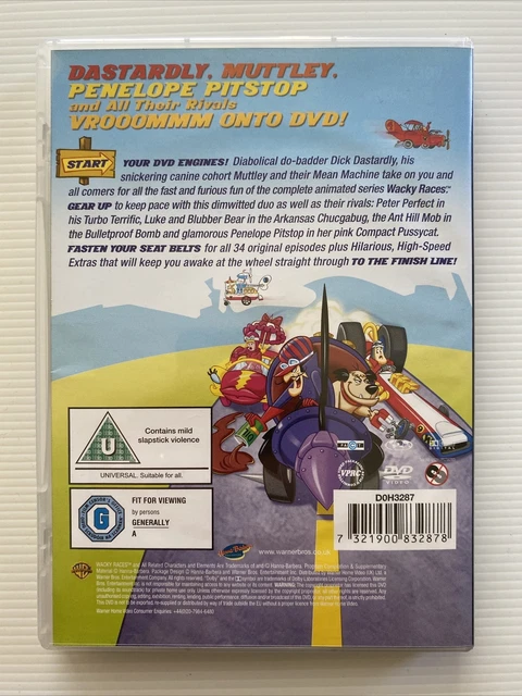 DVD - HANNA-BARBERA WACKY RACES The Complete Series (1944) Region 2 EUR ...