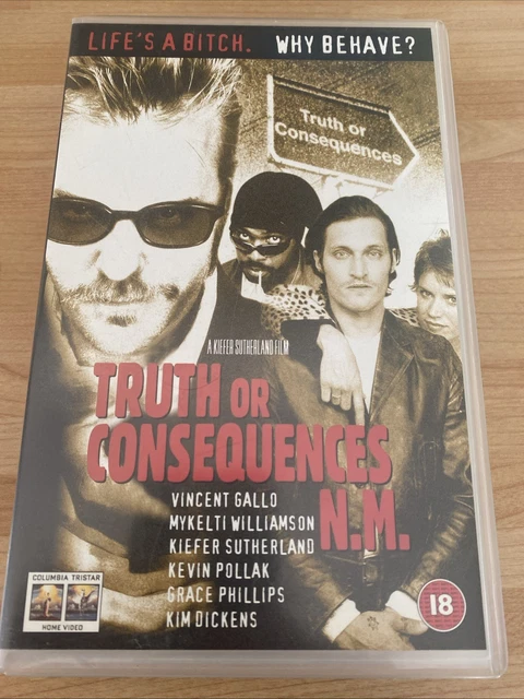 TRUTH OR CONSEQUENCES N.M. (1997) Big Box VHS Tape £6.99 - PicClick UK