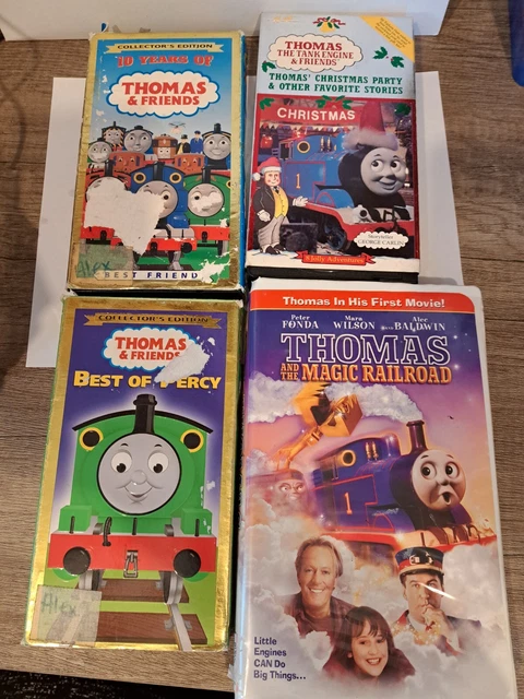 LOT DE 10 bandes vidéo VHS pour enfants Thomas The Tank Engine années ...