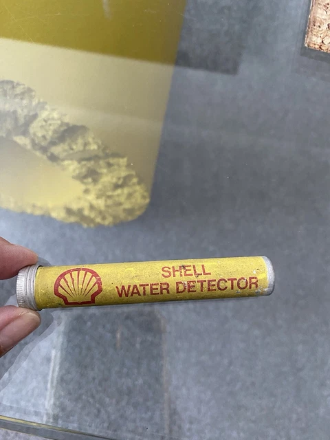 SHELL AIRCRAFT AEROPLANE AVIATION FUEL TEST WATER DETECTOR CAPSULES x 2 ...
