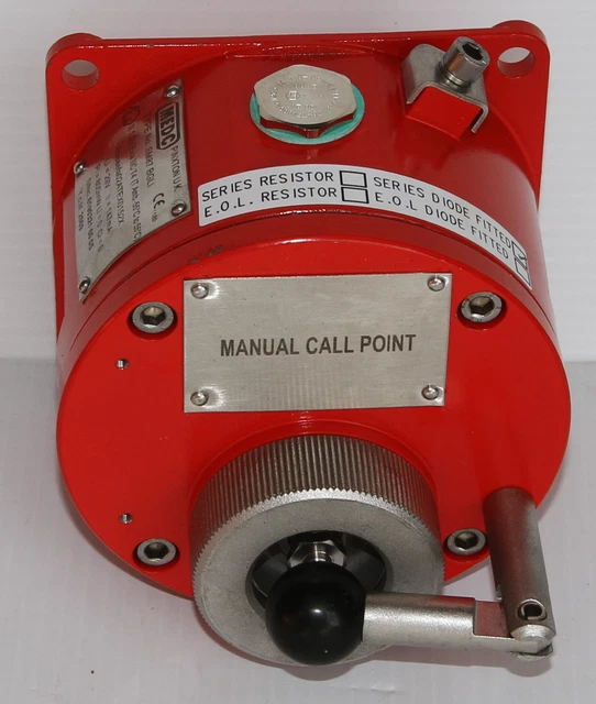 MEDC SM87 BG-LI Ex Fire Alarm Manual Call Point Explosion Proof Switch ...