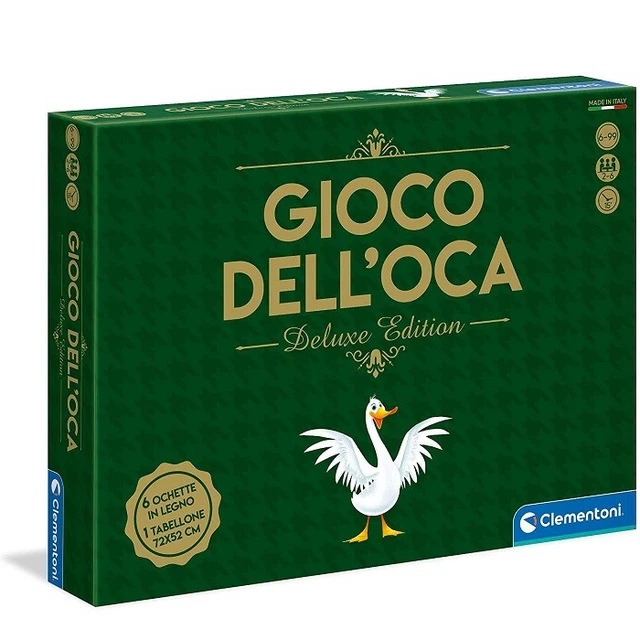CLEMENTONI JEU DE l'Oie Édition Deluxe Jeu de Société 2-6 Joueurs EUR ...