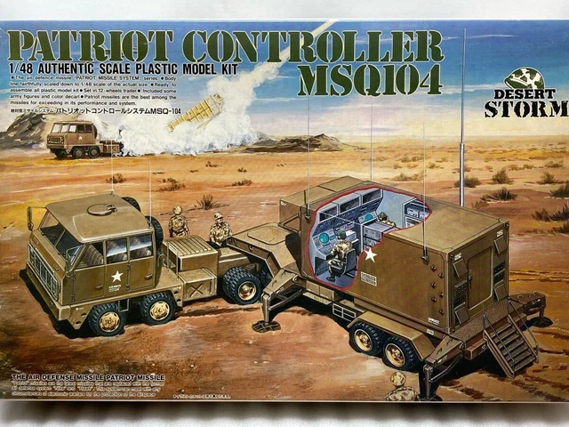 ARII 1/48 DESERT Storm Anti-Air Missile System Patriot Control System ...
