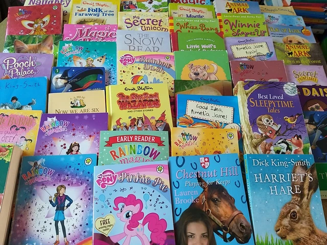 CHILDRENS KID FICTION Reading Story Book Bundles x 20 Various Books PB ...