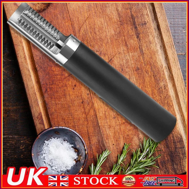 WATERPROOF ELECTRIC FISH Scaler Tool Stainless Steel Roller Blade ...