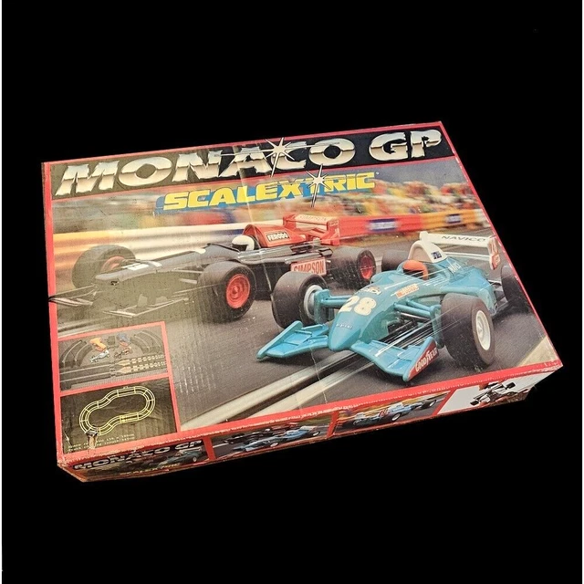 VINTAGE SCALEXTRIC MONACO GP Set C.840 F1 Complete Boxed £55.00 ...