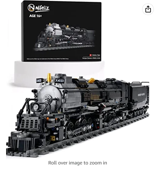 LEGO TYPE LOCOMOTIVE Steam Train Building Set 1,600+ Pieces EUR 168,36 ...