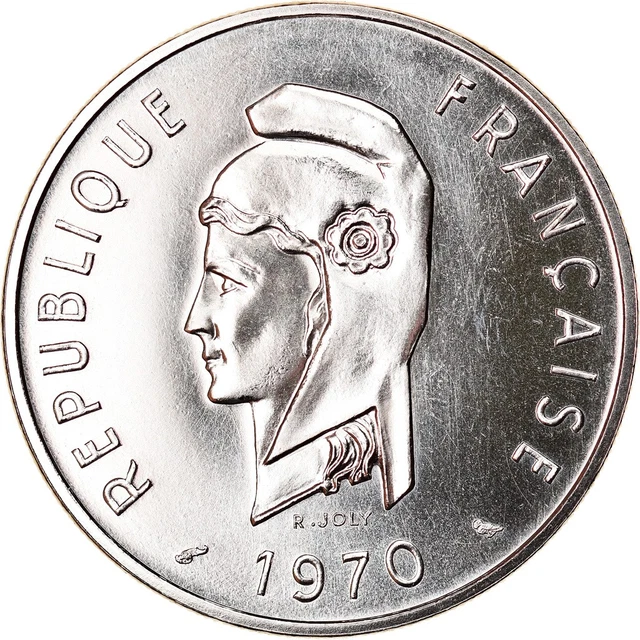 MONNAIE, FRENCH AFARS & ISSAS, 100 Francs, 1970, Paris, ESSAI, FDC EUR ...