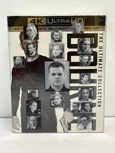 BOURNE THE ULTIMATE 5-Movie Collection: (4K Ultra HD & Blu-ray) W/ Unused Codes EUR 36,55 ...