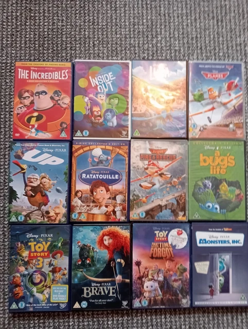 DISNEY PIXAR DVD Bundle X12 £4.50 - PicClick UK