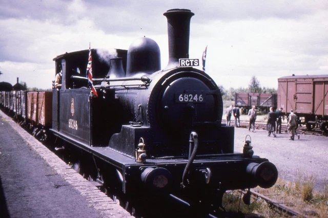 35MM RAILWAY SLIDE: COLOUR-RAIL: BRE 226: CLASS J71: 68246 £2.00 ...