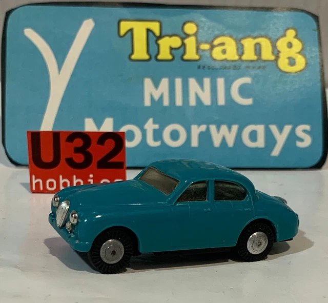 SLOT CAR TRIANG Minic Motorways M.1568 Jaguar 3.4 Bleu EUR 62,47 ...
