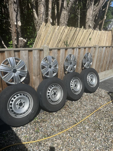 MAN TGE/VW CRAFTER 4 x wheels with man wheel trims £225.00 - PicClick UK
