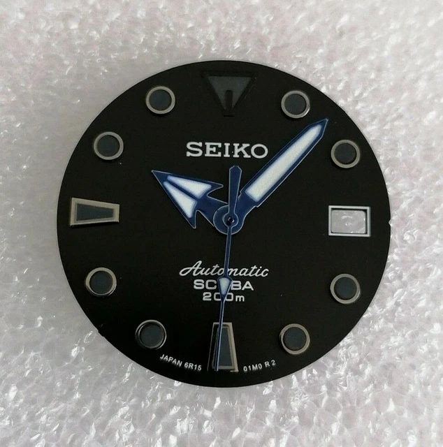 🔵 BLUE SAMURAI Hands For Seiko Nh35 Nh36 7002 7S26 Movements £11.95 ...