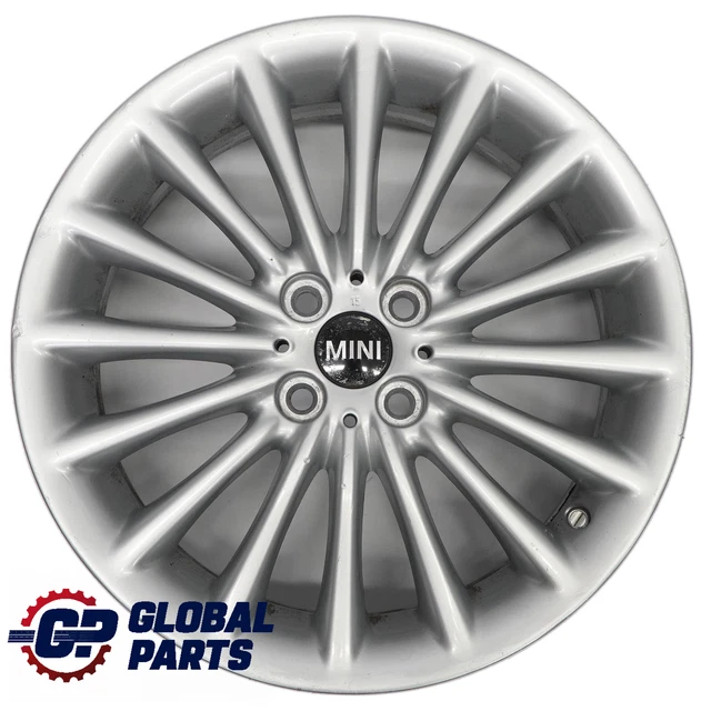 MINI COOPER R50 R55 R56 Silver Wheel Alloy Rim 17" 7J ET:48 Multi-Spoke ...