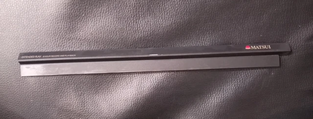 MATSUI GREY VIDEO Cassette Recorder VHS Door Control Cover Front Flap ...