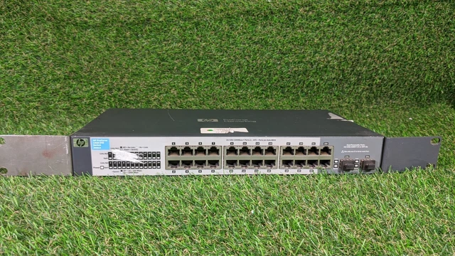 HP PROCURVE 1410-24G 24 Port Gigabit Ethernet Switch J9561A with Rack ...