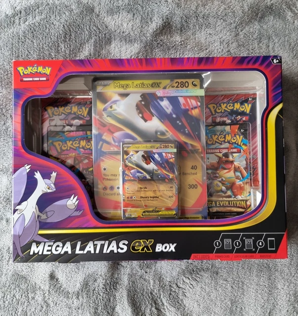 POKEMON TCG MEGA Evolution Mega Latios EX Box - Brand New & Sealed £31. ...