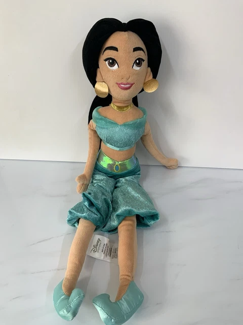 DISNEY PRINCESS JASMINE Plush Large 20 Inch Soft Toy Doll Aladdin ...