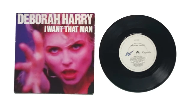 DEBORAH HARRY - I Want That Man 7 pouces simple avec manche photo ...
