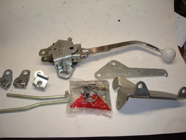VINTAGE NOS Hurst 3 Speed Syncrolock Shifter 1955 1956 1957 Chevy ...