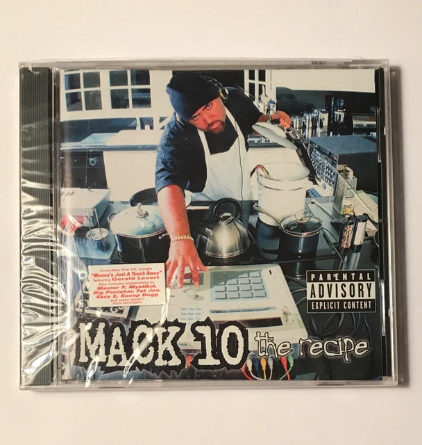 MACK 10 THE Recipe CD SEALED CRACKED CASE Gangsta Rap Hip Hop Snoop ...