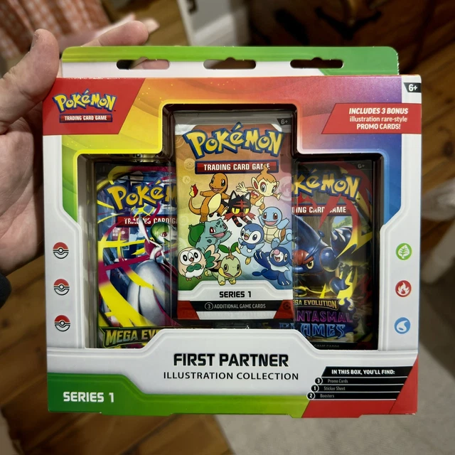 POKÉMON FIRST PARTNER Illustration Collection Series 1 - Sealed 🚚 FAST ...